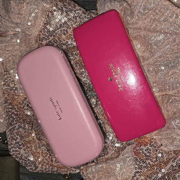 kate spade | Accessories | X2 Kate Spade Glasses Containers Storage ...